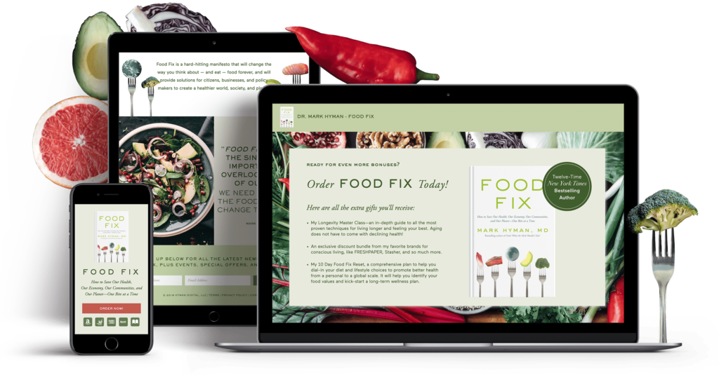 Food Fix Book - Web Development - Phantom Freelance